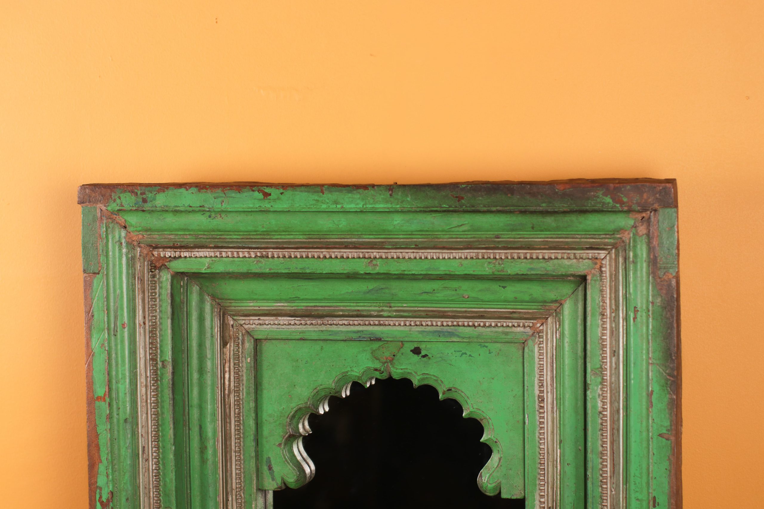 Green Window Frame Mirror - Wilstone